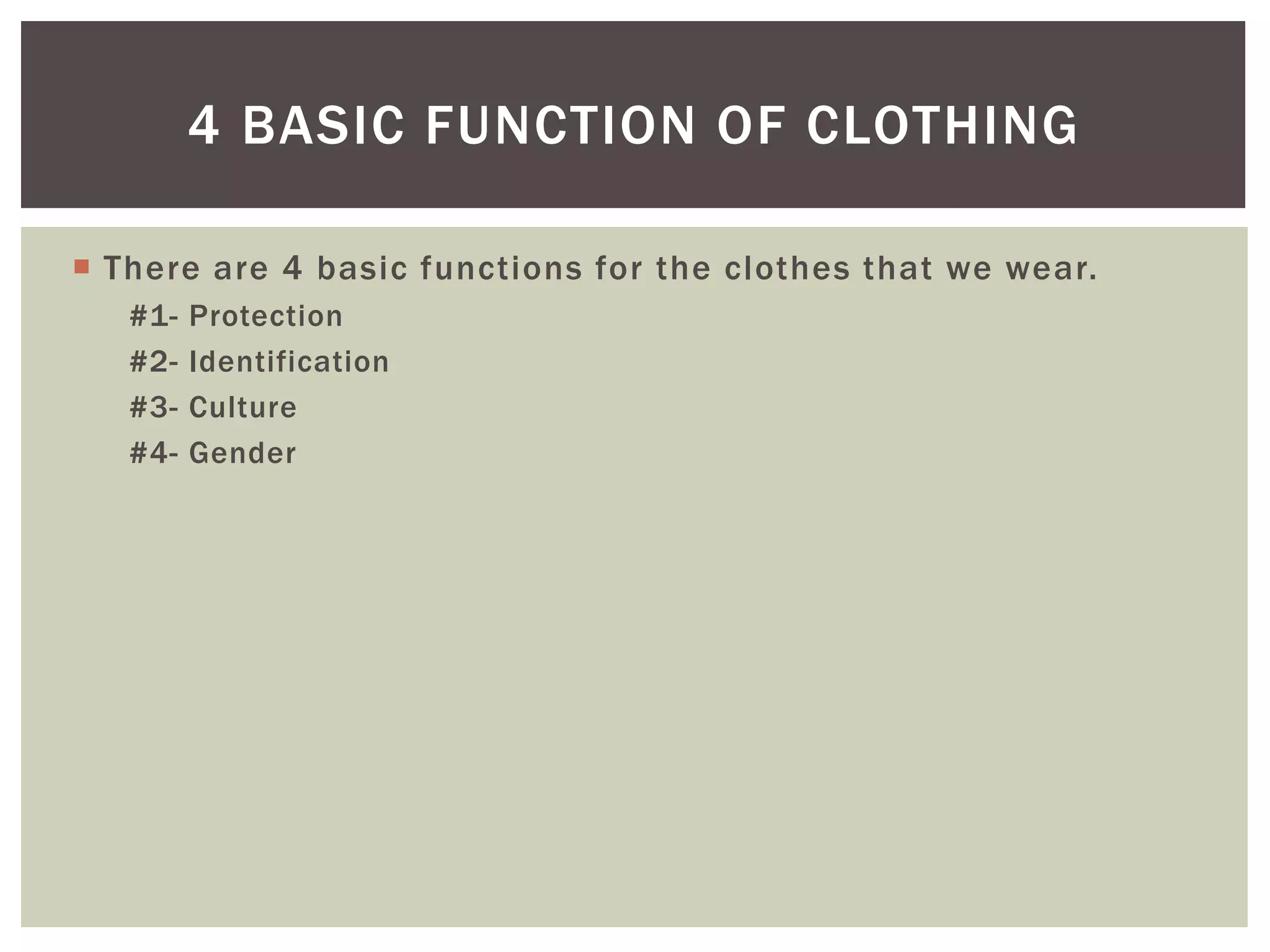 Textiles in the world | PPTX