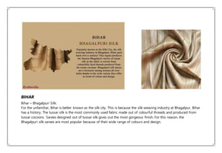Textiles of india micro project | DOCX