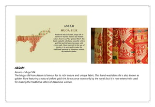Textiles of india micro project | DOCX