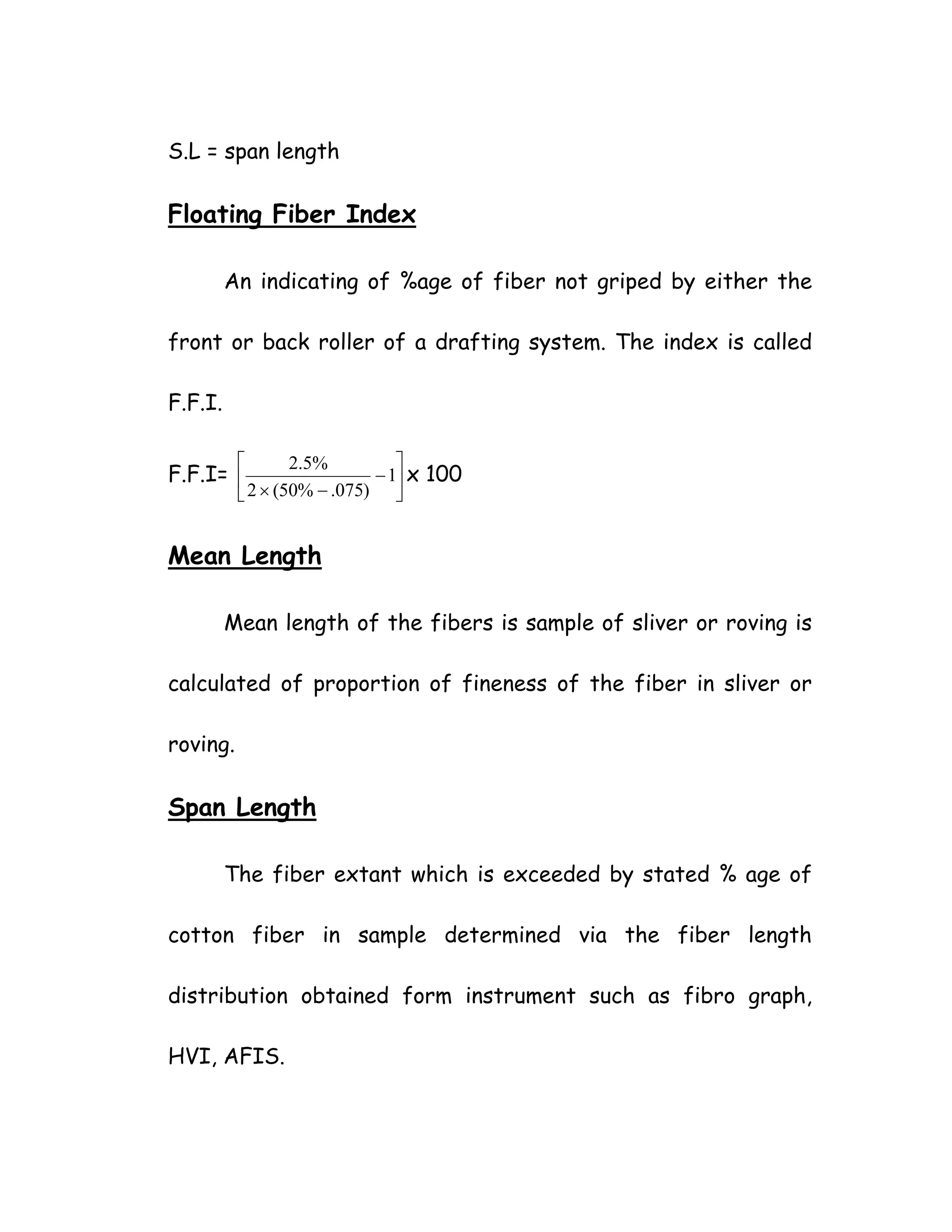 Textile terms and definitions | PDF