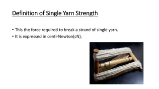 Textile Testing | PPTX | Needlework | Arts and Crafts