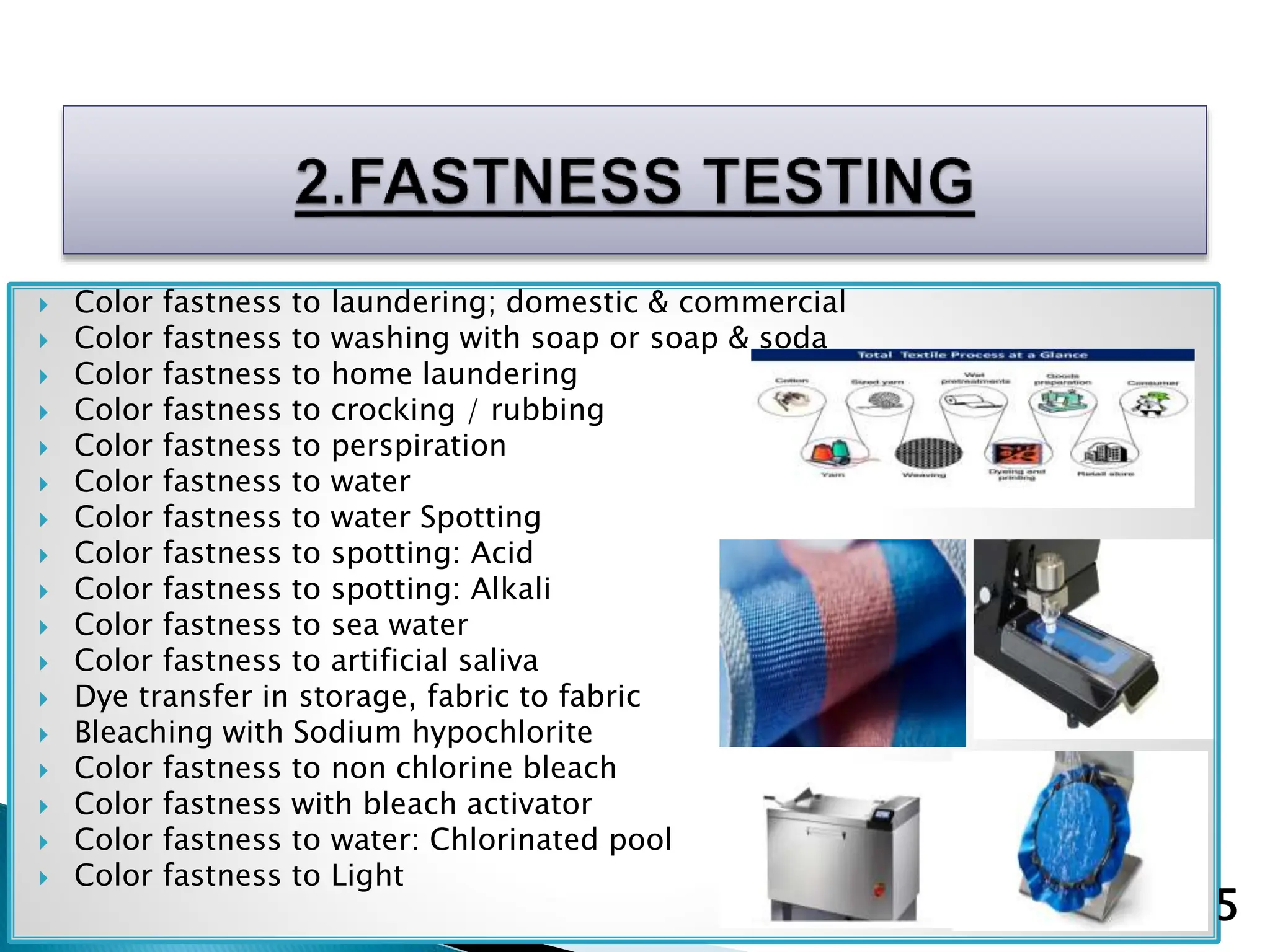 Textile Testing in Apparel , Home Textiles.pptx