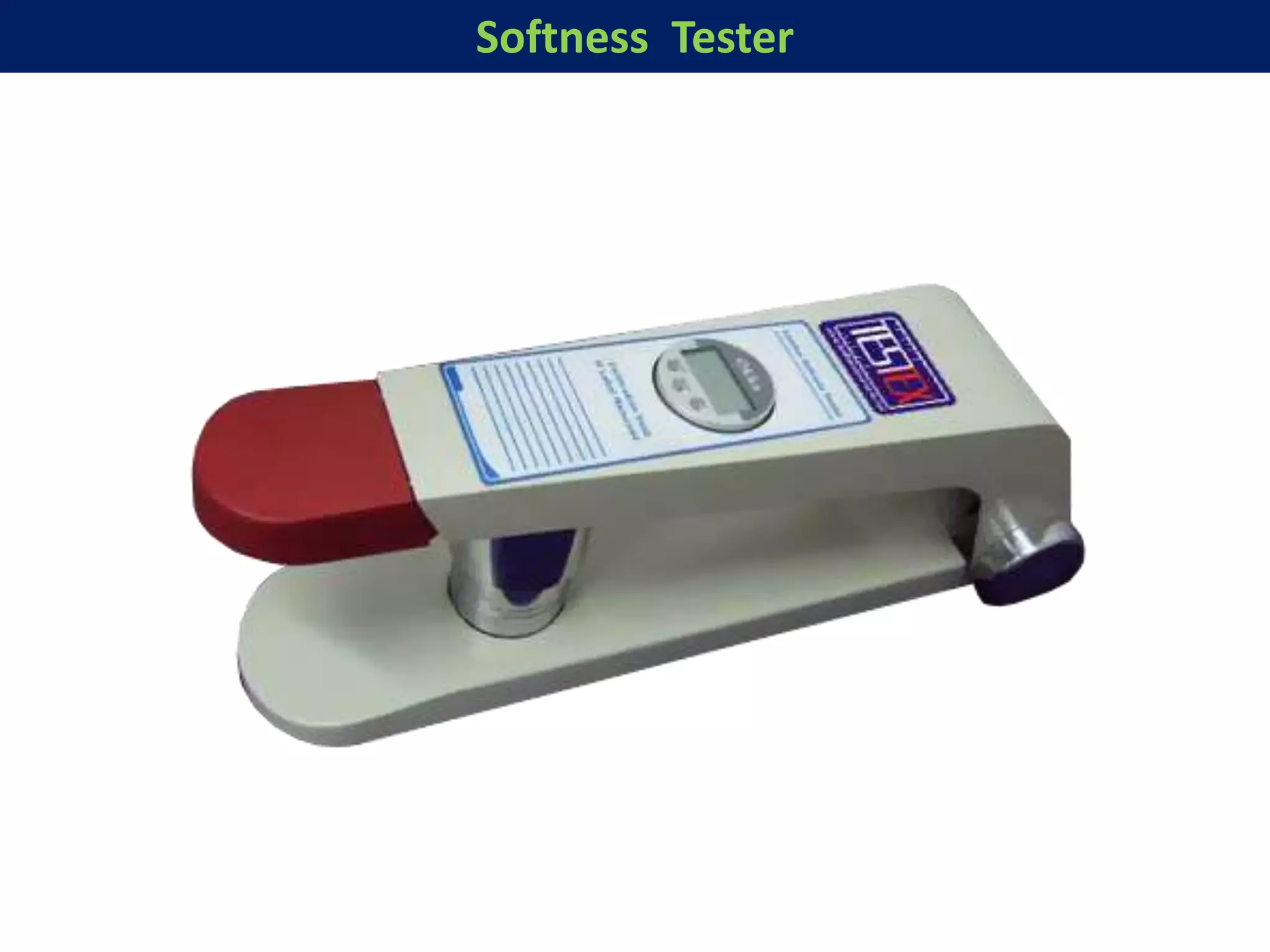 Textile testing instrument | PPTX