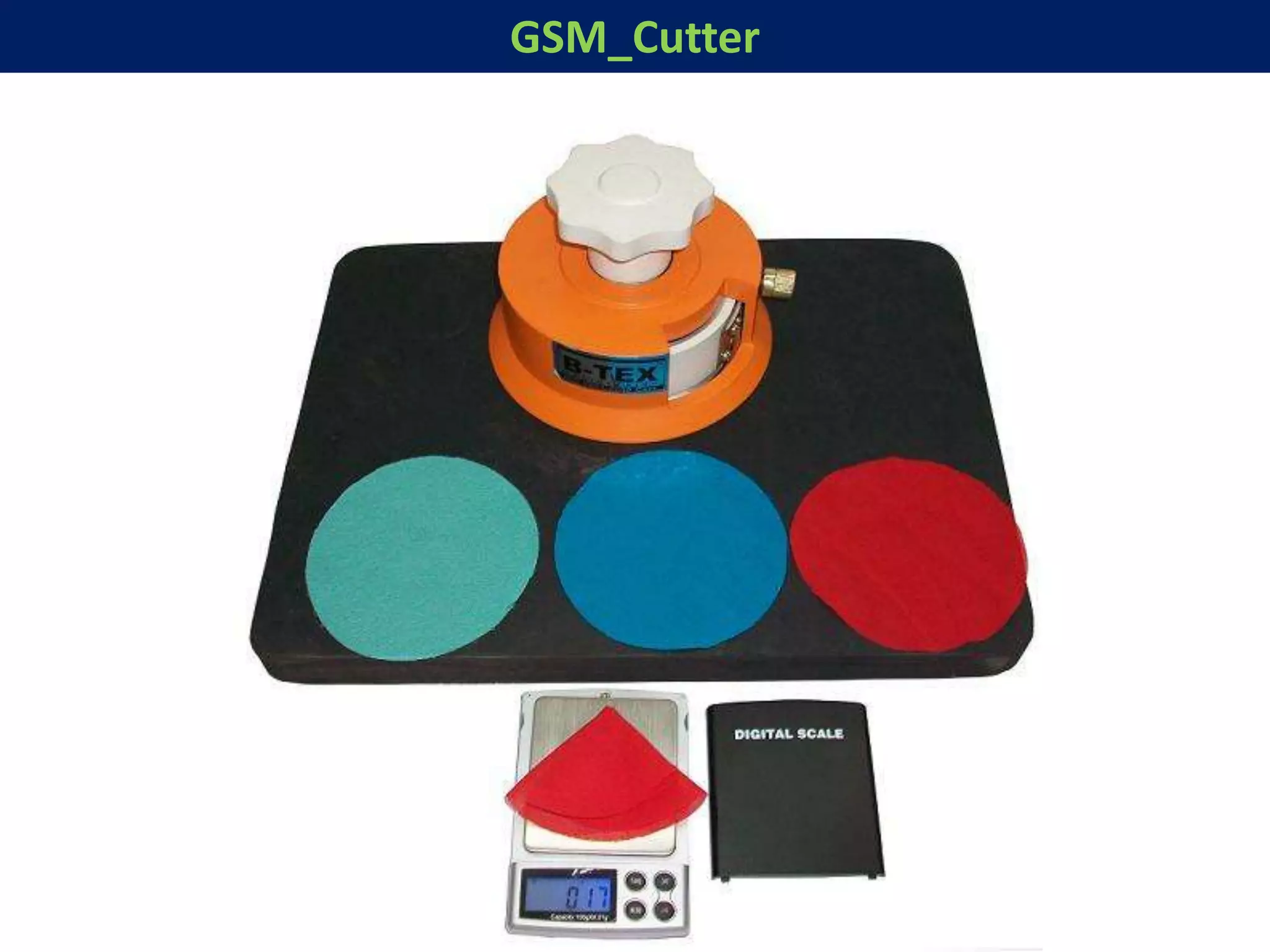 Textile testing instrument | PPTX