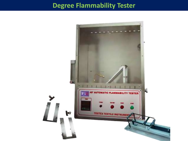 Textile testing instrument | PPTX
