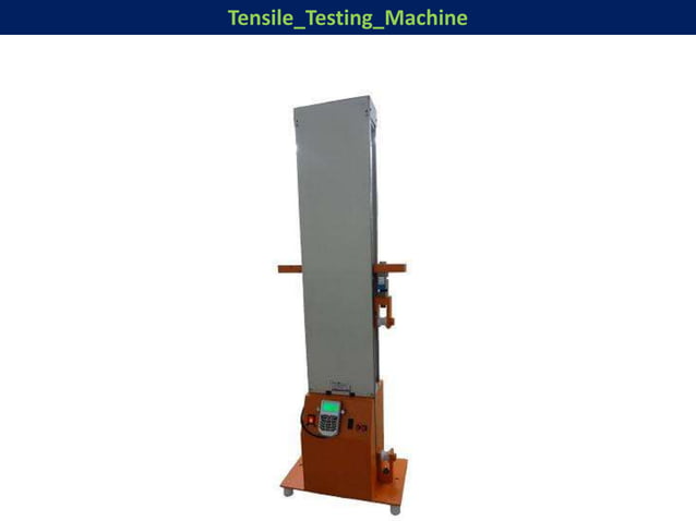 Textile testing instrument | PPTX