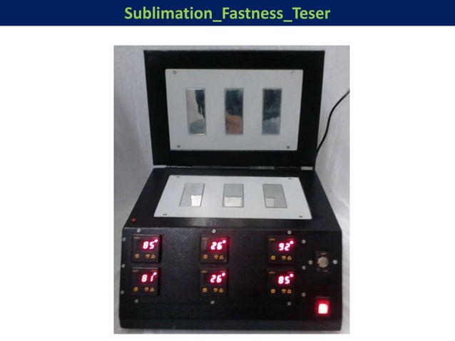 Textile testing instrument | PPTX