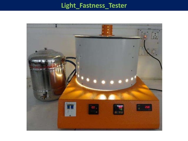 Textile testing instrument | PPTX