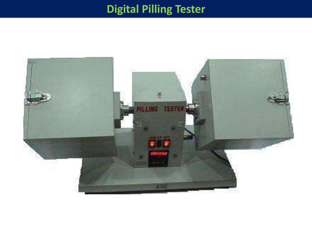 Textile testing instrument | PPTX