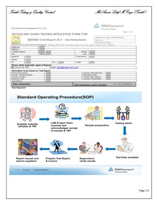 Textile testing & quality control | PDF