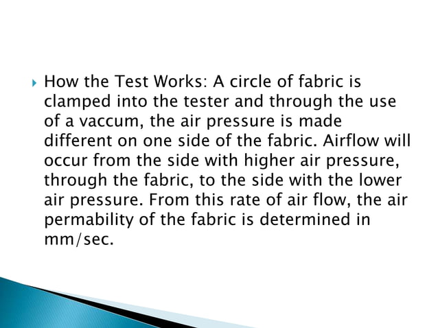 Textile testing slide share 1 | PPTX