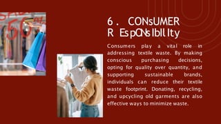 Know What is Textile Waste and Why It Matters | PPTX