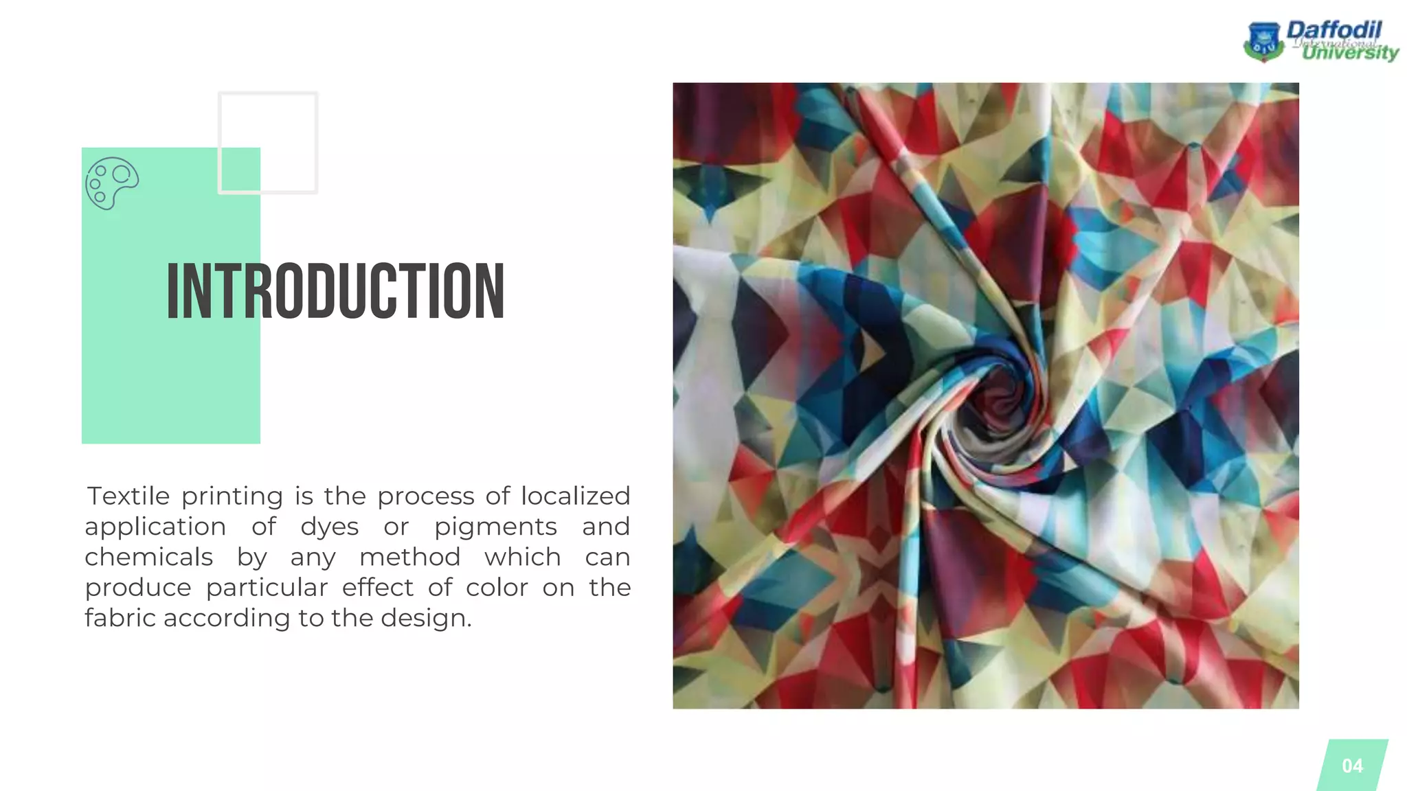 Textile Printing and its process | PPTX