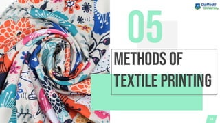 Textile Printing and its process | PPTX