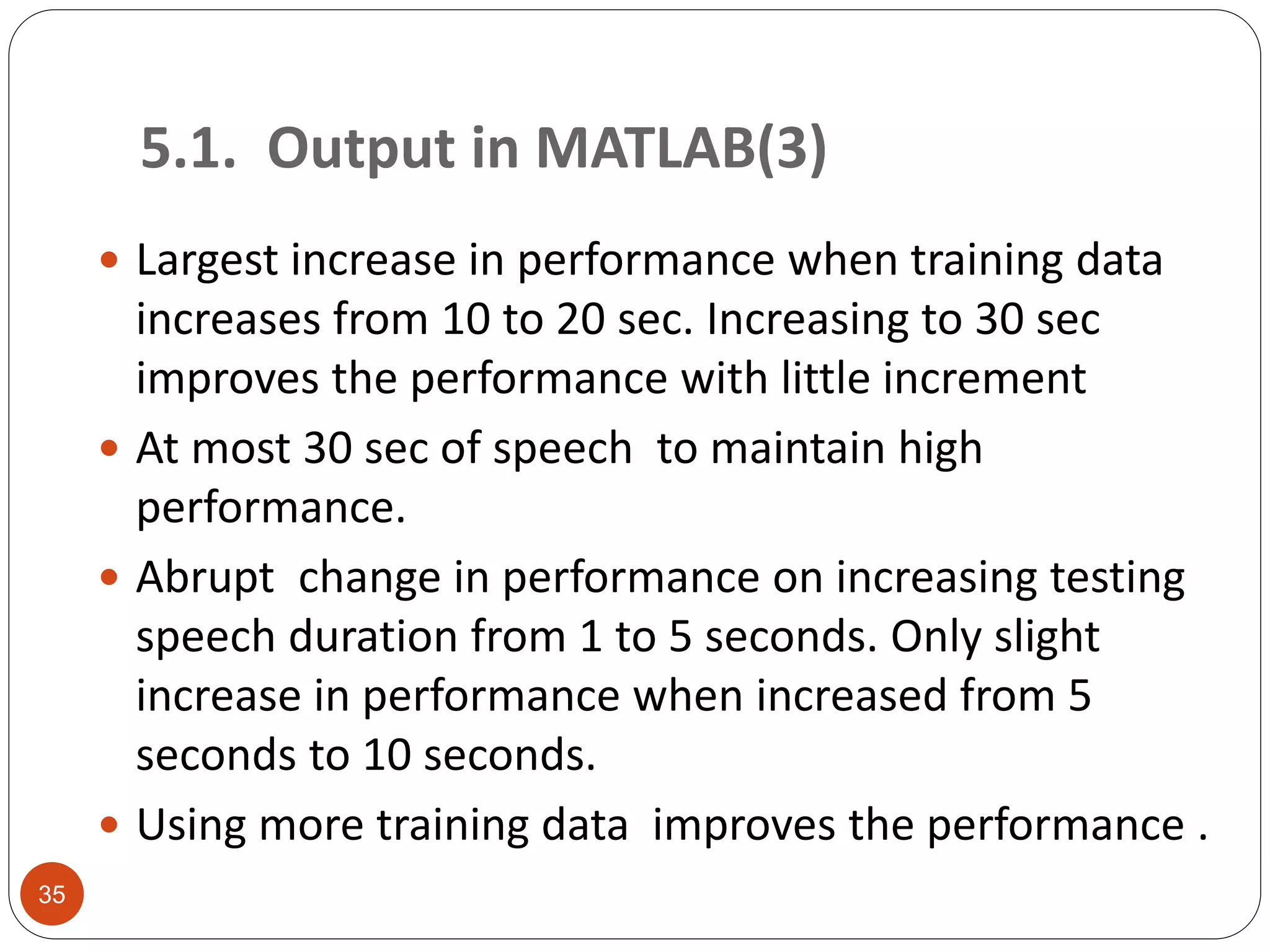 Text independent speaker recognition system | PPT