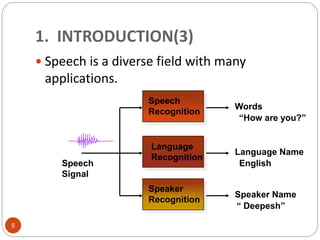 Text independent speaker recognition system | PPT