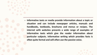 Text information media l10 | PPTX
