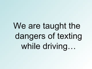 Texting and driving | PPT
