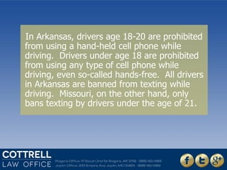 Texting and Driving: The Legal Consequences | PPT