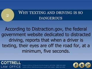 Texting and Driving: The Legal Consequences | PPT