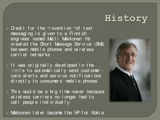 Text Messaging | PPT | Free Download