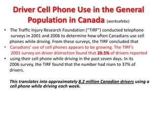 Texting while Driving | PPTX