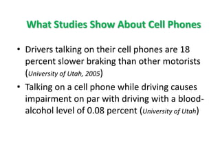 Texting while Driving | PPTX