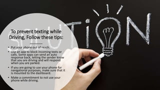Texting while driving | PPT