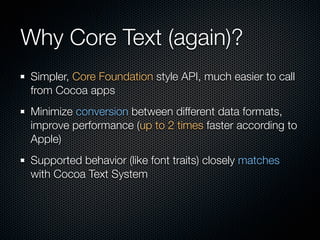 Text Layout With Core Text | PDF