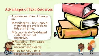 Text literacy | PPTX