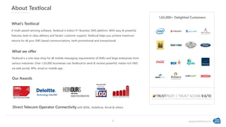 Introduction to Textlocal | PDF | Email | Internet