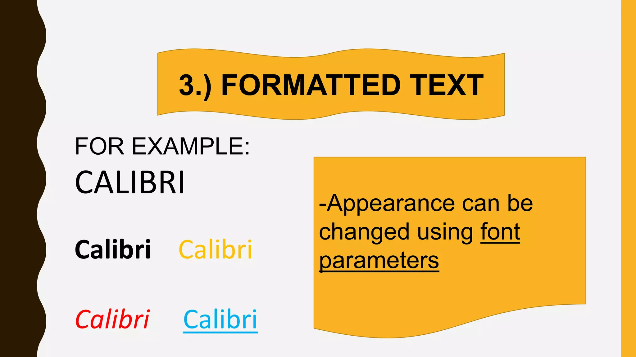Text media and information | PPTX