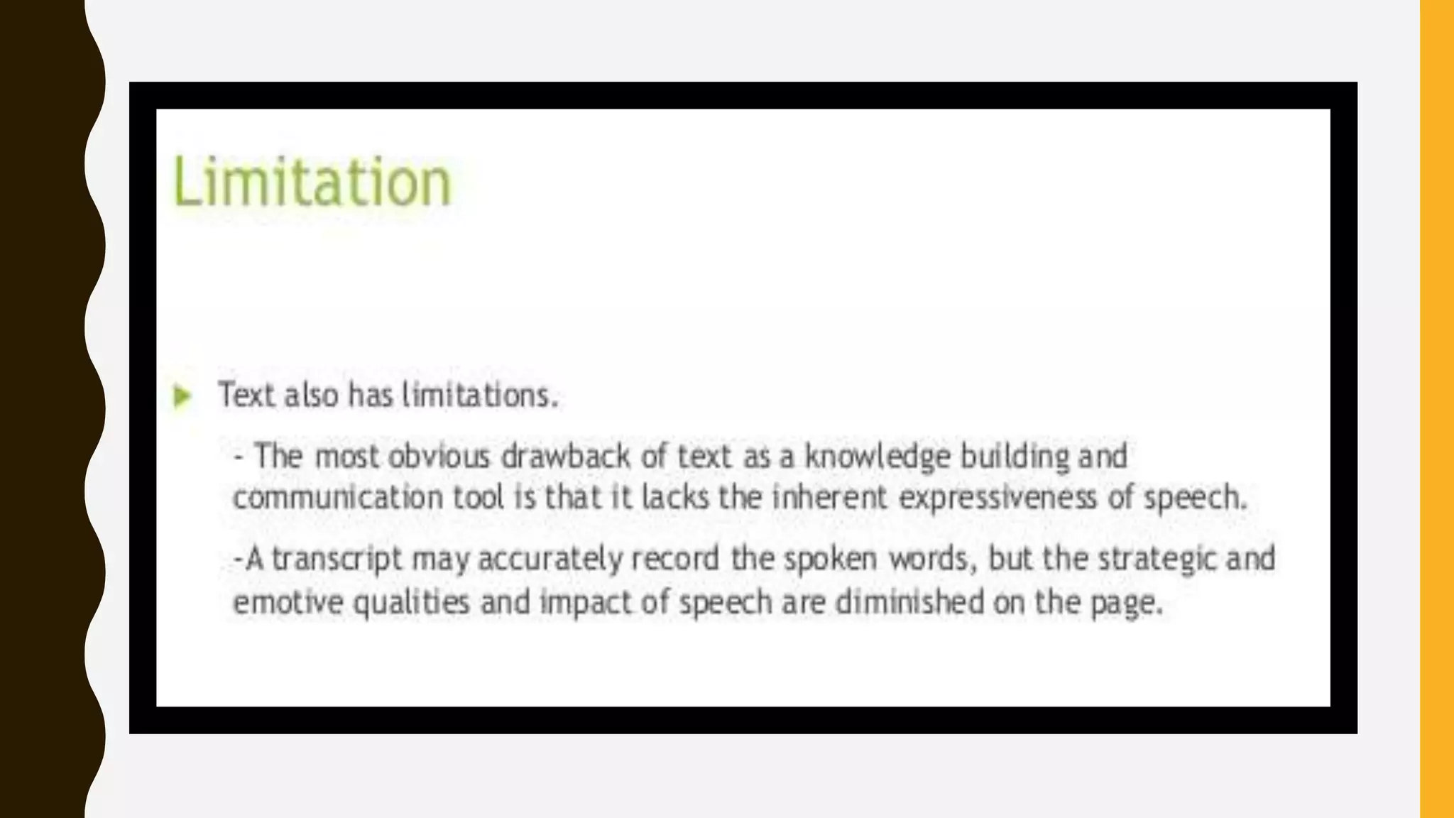 Text media and information | PPTX