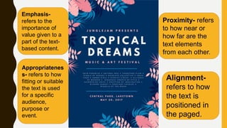 Text media and information | PPTX