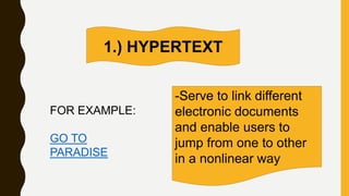 Text media and information | PPTX