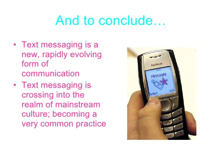 Text messaging