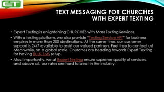 Text messaging service for churches | PPTX | Smartphones | Consumer ...