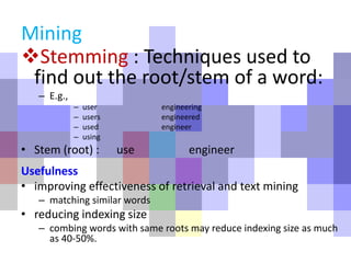 Text mining | PPTX