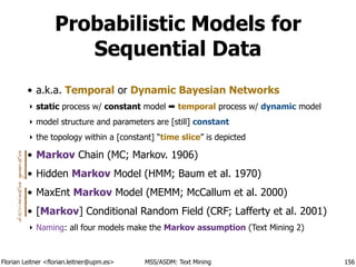 OUTDATED Text Mining 5/5: Information Extraction | PPT