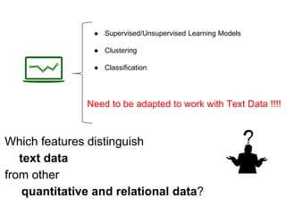 Introduction to Text Mining and Topic Modelling | PPT