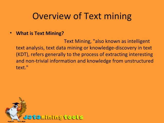 Textmining Introduction | PPT