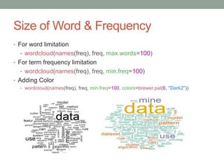 hands on: Text Mining With R | PPTX