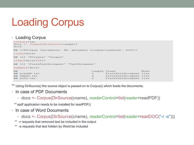 hands on: Text Mining With R | PPTX