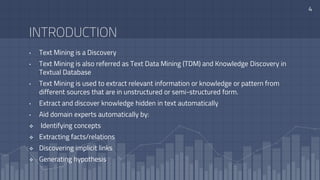 Text mining of reviews | PPT