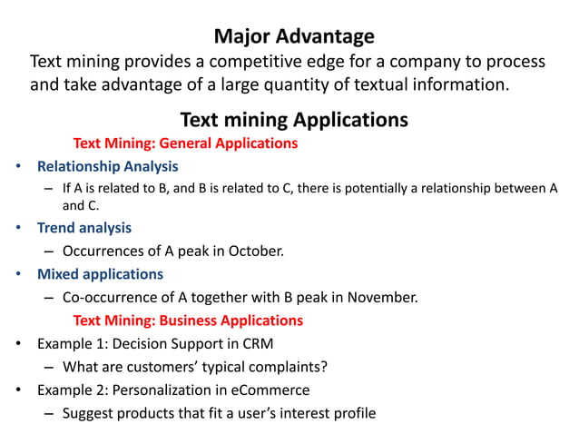 Text Mining | PPTX
