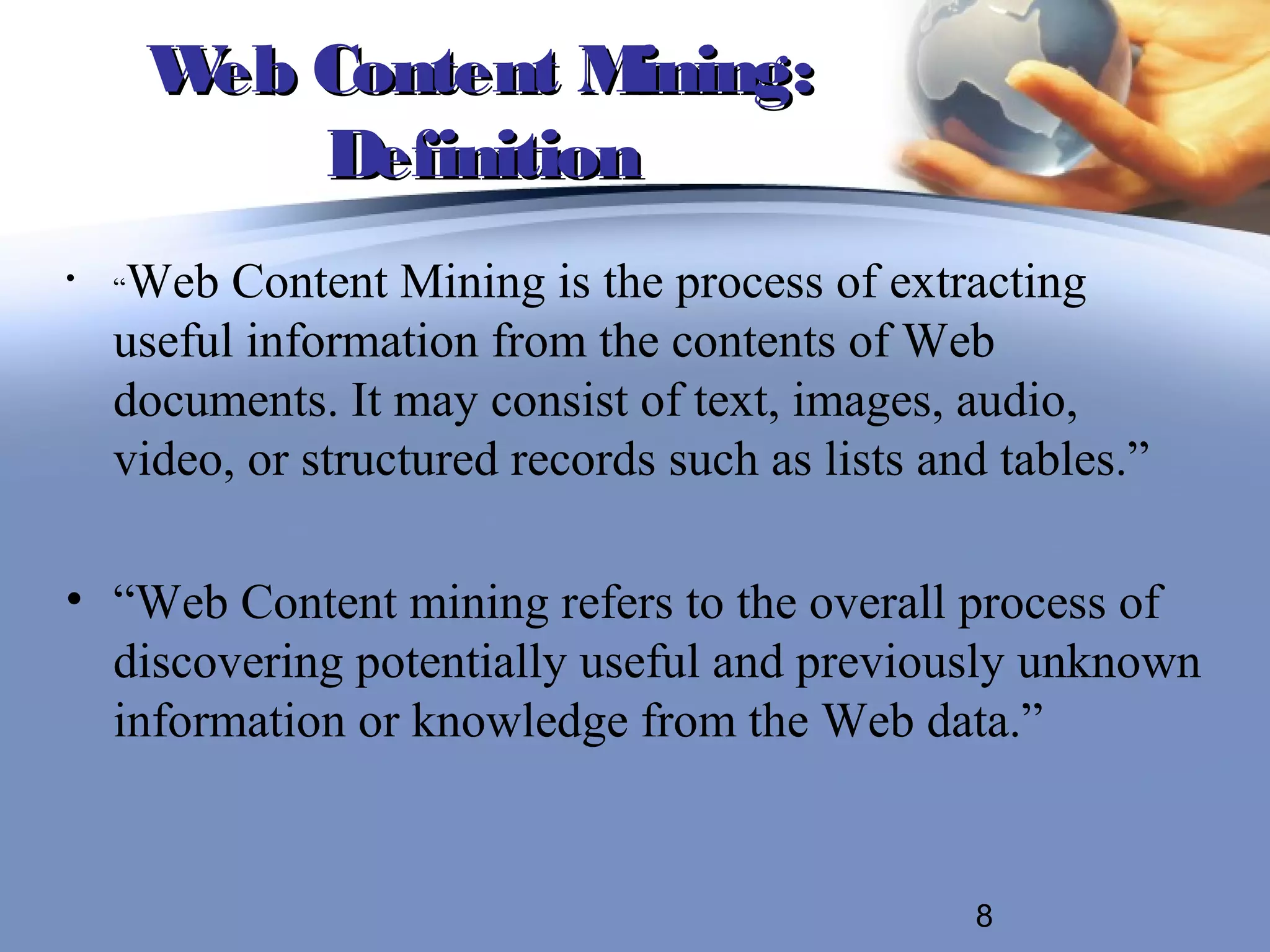 Arabic Text mining Classification | PPT | Web Design and HTML | Internet