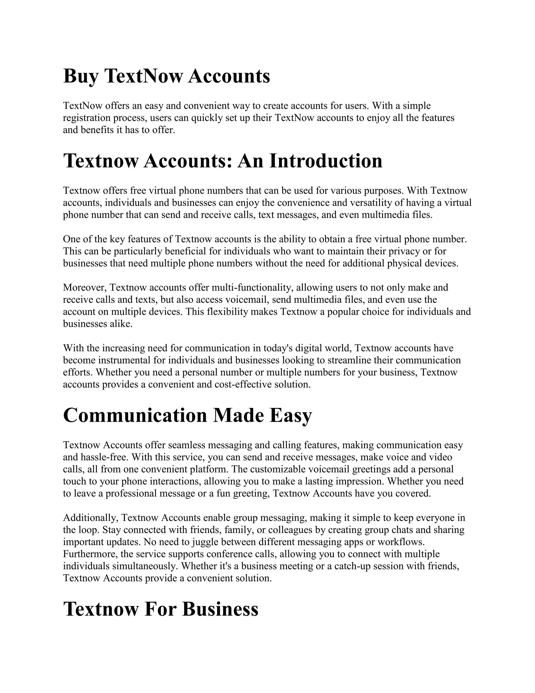 TextNow Accounts.docx