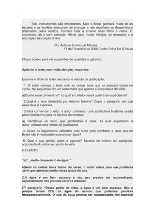 Texto | DOCX