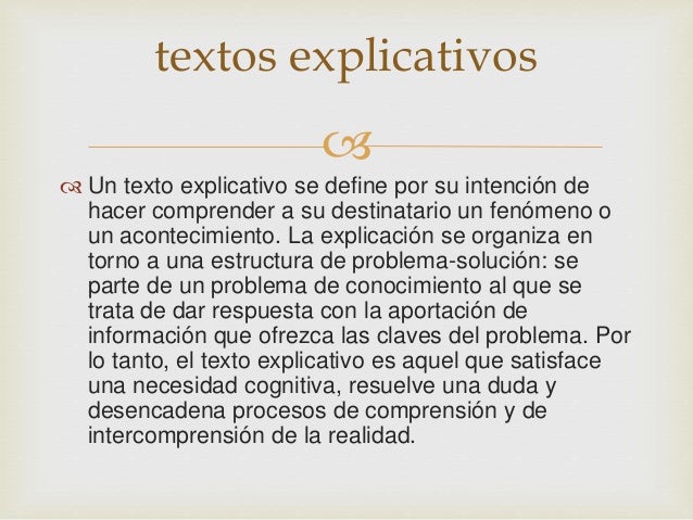 Exemplo De Texto Expositivo Explicativo