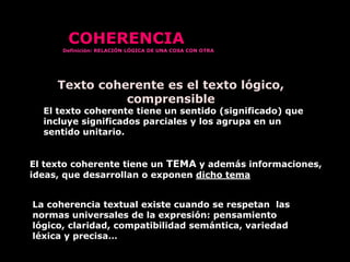 Texto definición, caracter. tipología | PPTX